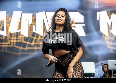 Mellow Rackz performs during Lil Weezyana Fest on Saturday, Oct. 29 ...