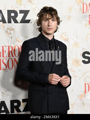 Nicholas Denton attends the Starz television series premiere for ...
