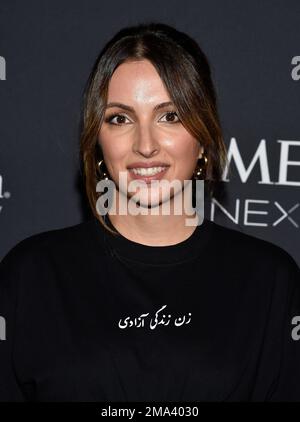 Biobot Analytics president and co-founder Newsha Ghaeli attends the ...