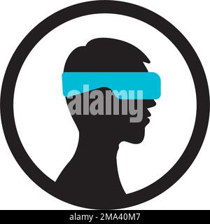 Metaverse icon. vector illustration,future technology symbol Stock ...