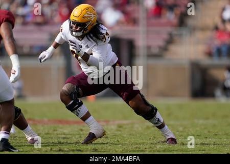 Arizona State offensive lineman Isaia Glass (73) in the first half ...