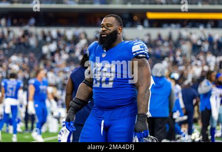 Detroit Lions defensive end Isaiah Buggs (96) closes in on Buffalo ...
