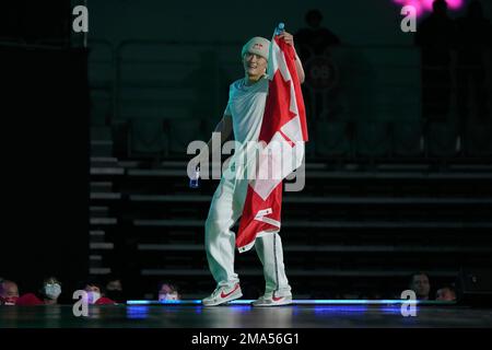 Winner Philip Kim of Canada, known as B-boy Phil Wizard, competes ...