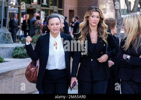 Alana Gee, the widow of a former University of Southern California ...