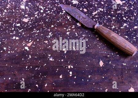 Broken knife blade image background Stock Photo - Alamy