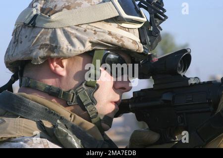U.S. Marine Corps LtCol. George Flynn III, commanding officer of ...