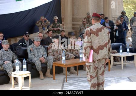 COL. Mohammad Wasif, commander, 5th Brigade, 6th Iraqi Army Division ...