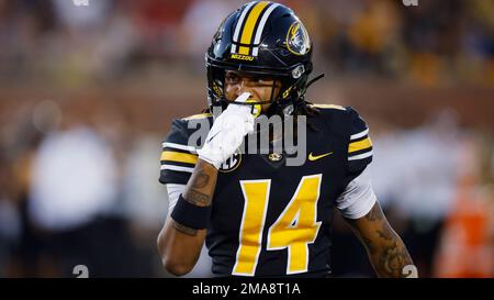 Missouri defensive back Kris Abrams-Draine during an NCAA football game ...