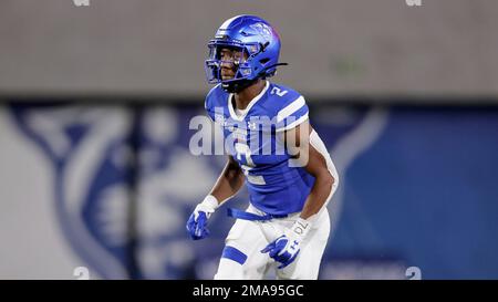 Georgia State wide receiver Jamari Thrash during an NCAA football game ...