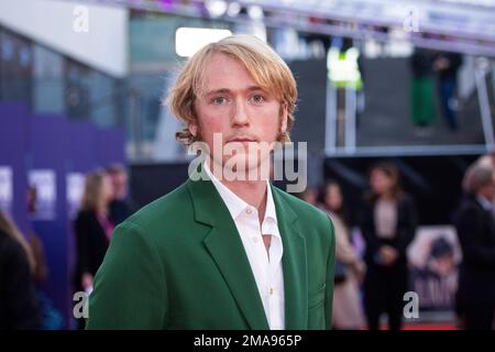 Barney Fishwick poses for photographers upon arrival for the premiere ...