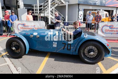 Gareth Burnett's RAF Blue, 1939, Alta Sports, in the National Paddock ...