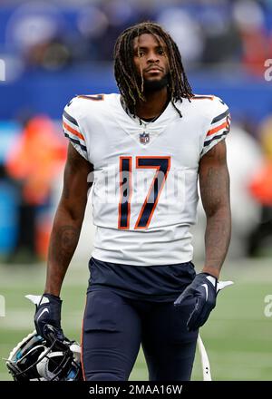 Chicago Bears wide receiver Ihmir Smith-Marsette (17) on the field ...