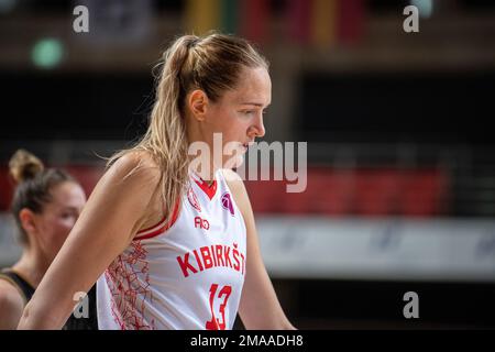 2023-01-05. Basketball EuroCoup Women. Kibirkstis 65 - 68 Flammes ...