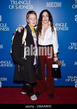 Bobbi Salvor Menuez, left, and Hailey Gates attend a special screening ...