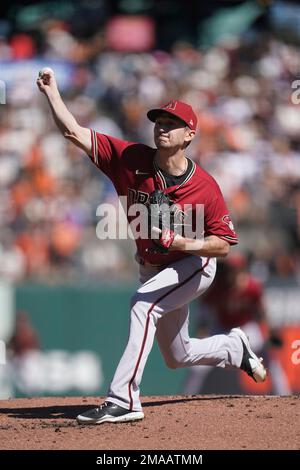 Arizona Diamondbacks' Zach Davies against the San Francisco Giants ...