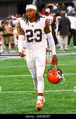Cleveland Browns cornerback Martin Emerson Jr. (23) is shown during an ...