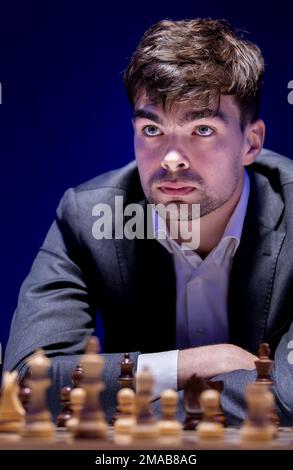 AMSTERDAM - Jorden van Foreest during the fifth round of the Tata Steel ...