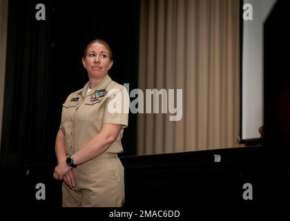 A frocking ceremony for Hospital Corpsman Master Chief Crystal Ingram ...
