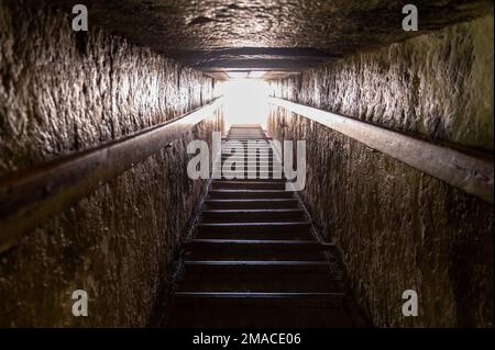 Entrance to Teti Pyramid, Saqqara, Egypt Stock Photo - Alamy