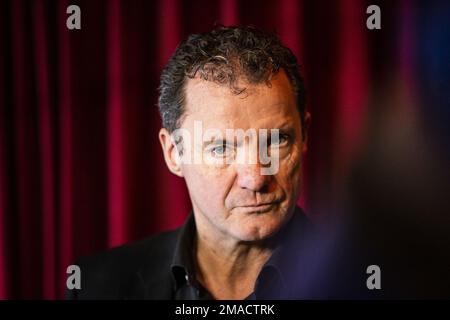 AMSTERDAM - John de Bever during the kick-off of the concert series ...