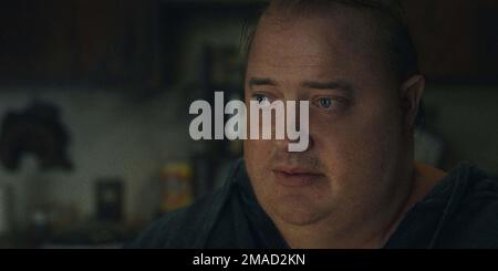 THE WHALE, Brendan Fraser, 2022. © A24 / Courtesy Everett Collection ...