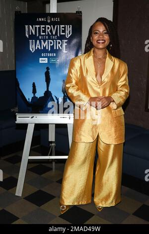 Actor Kalyne Coleman attends the premiere of the AMC television series ...