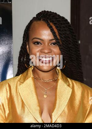 Actor Kalyne Coleman attends the premiere of the AMC television series ...