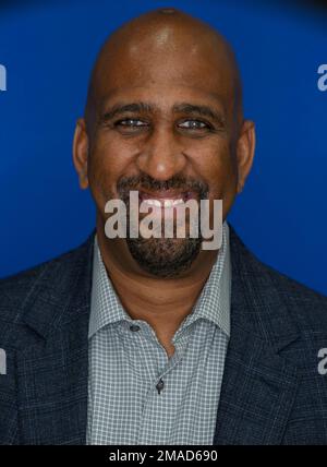 Denver Nuggets general manager Calvin Booth during a rally and parade ...