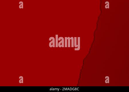 Torn red paper with shadow. Contrast. isolated Stock Photo - Alamy