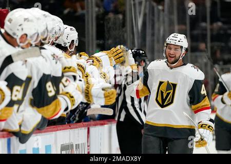 Vegas Golden Knights' Paul Cotter plays during an NHL hockey game ...