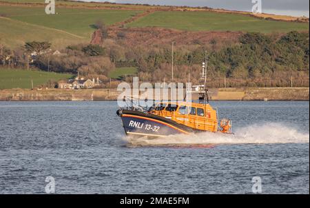 Shannon class lifeboat in Courtmacsherry Stock Photo - Alamy