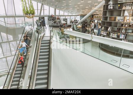 Groningen, Netherlands - June 24th, 2022: Forum cultural center in ...