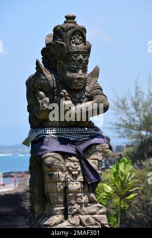 statue near Tanah Lot temple, Tabanan, Bali, Indonesia, Asia Stock ...