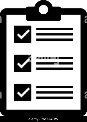 Task Management Icon. Schedule, Checklist, Plan. Editable Stroke ...