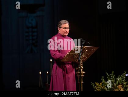 The Very Reverend Patrick Malloy attends the Joan Didion celebration of ...