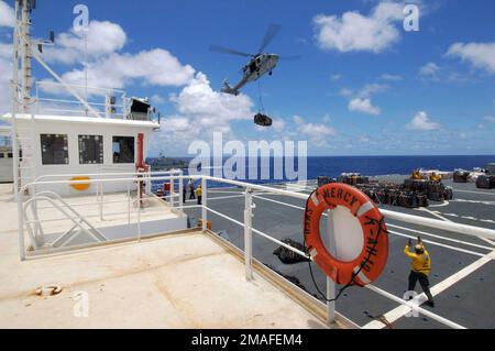 US Navy The combat stores ship USNS Saturn (T-AFS 10) conducts a ...