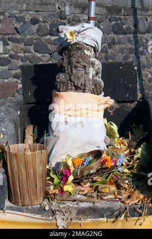 hindu temple, Candidasa, Candi Dasa, Bali, Indonesia, Asia Stock Photo ...