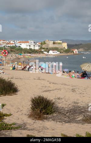 Franquia Beach; Vila Nova de Milfontes; Portugal Stock Photo - Alamy