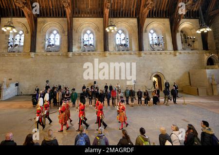 The King's Body Guard, formed of Gentlemen at Arms, Yeomen of the Guard ...
