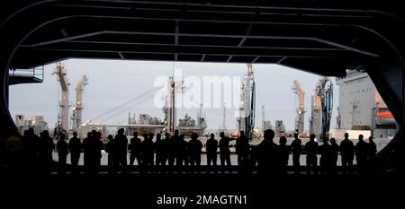 atlantic ocean, flight deck certifications, foc'sle port hole, Nimitz ...