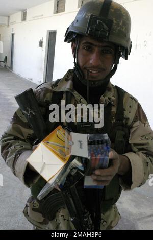 Iraqi National Police, in partnership with U.S. Army units and the Red ...