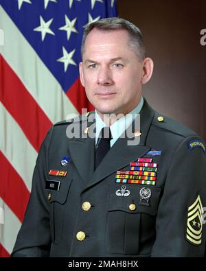 Richard A. Kidd, Sergeant Major of the Army, uncovered. Base: Pentagon ...