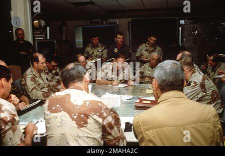 LT. GEN. Charles A. Horner, commander, U.S. Central Command Air Forces ...