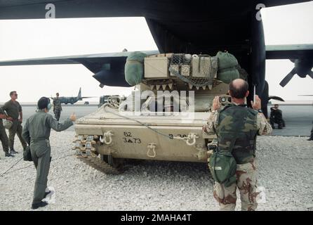 An M-551 Sheridan light tank of the 82nd Airborne Division, loaded with ...