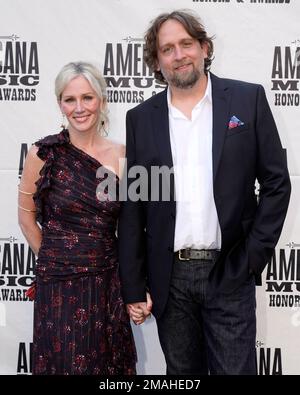 Allison Moorer and Hayes Carll arrive at the Americana Honors & Awards ...