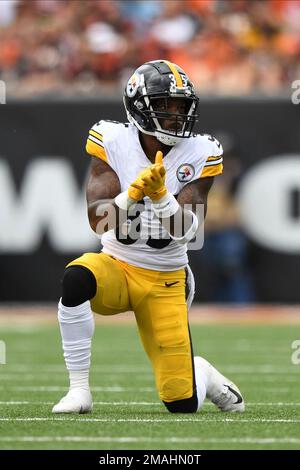 Pittsburgh Steelers cornerback Arthur Maulet (35) before an NFL ...