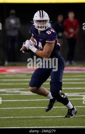 Arizona tight end Tanner McLachlan (84) in the first half during an ...