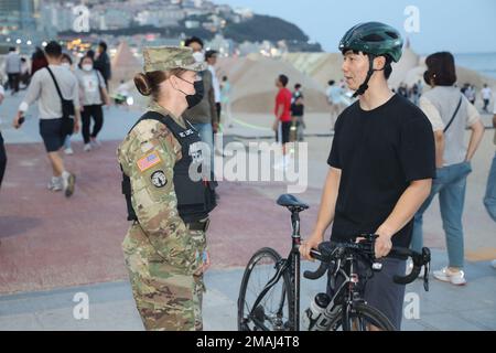 korea, busan, Haeundae Beach, koreas, busans Stock Photo - Alamy