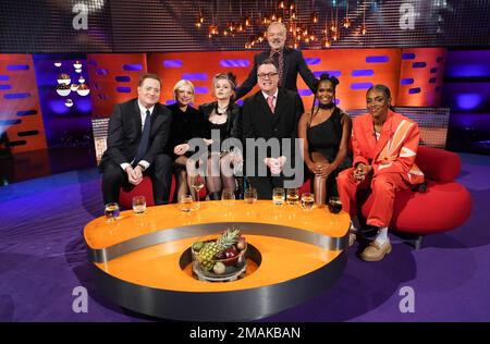 EDITORIAL USE ONLY Brendan Fraser during the filming for the Graham ...