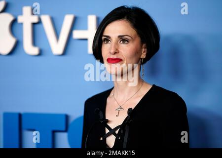 Fraidy Reiss attends the premiere of the Apple TV+ series "Gutsy" at ...